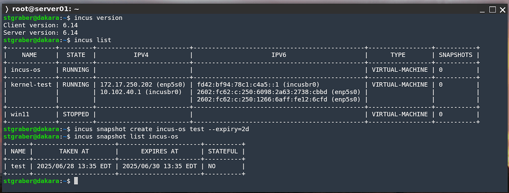 Incus 6.14 has been released - News - Linux Containers Forum