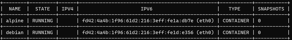 No iPv4 Address for LXD containers on Ubuntu arm64 host (Oracle Cloud ...