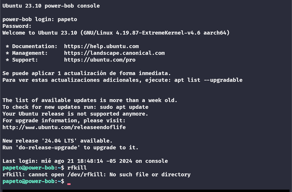 The rfkill file does not exist in LXC - LXC - Linux Containers Forum