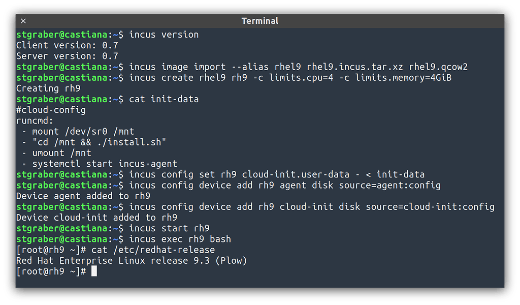 Incus 0.7 has been released - News - Linux Containers Forum