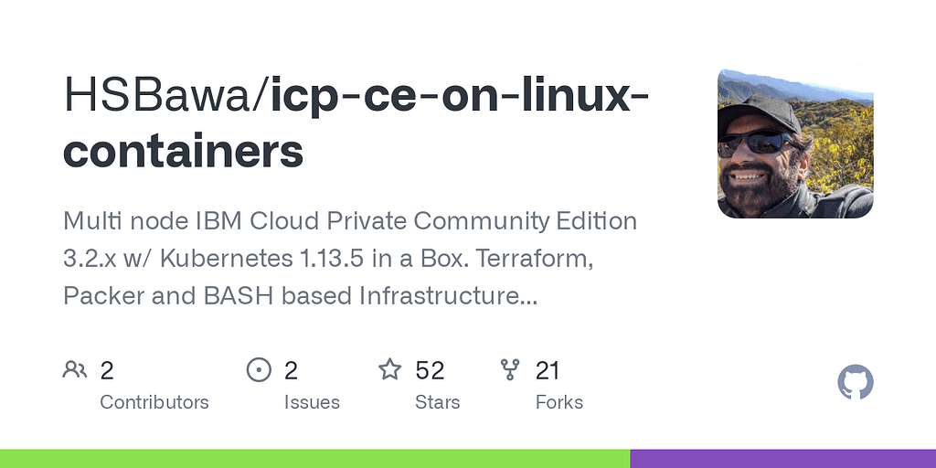 Infrastructure as Code (IaC) scripts for IBM Cloud Private +CE ...