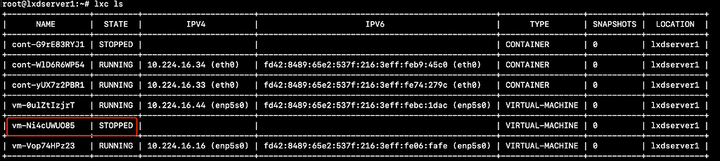 Failed to start proxy device because of connect ip must be one of the instance static IPv4 ...