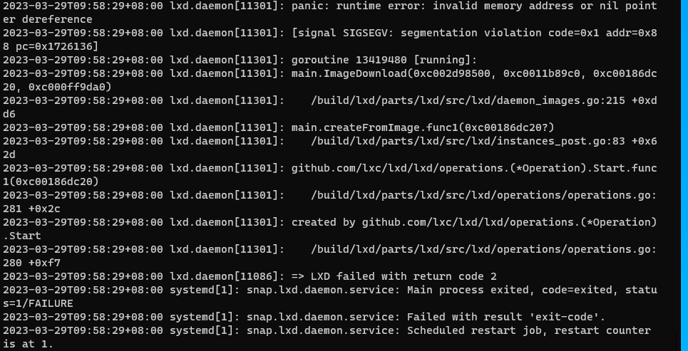 LXD + Ceph Launch Image Segfault - LXD - Linux Containers Forum